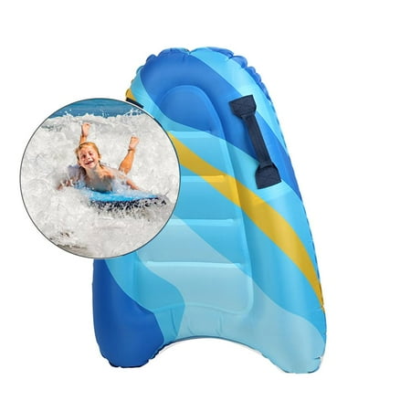 Beach Bodyboard Portable Inflatable Surfboard with Handles Portable ...