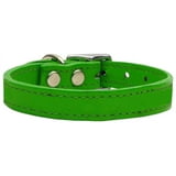 Plain Leather Collars Emerald Green 16 - Walmart.com