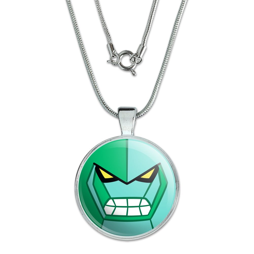 Ben 10 Dimondhead 1" Pendant with Sterling Silver Plated Chain ...
