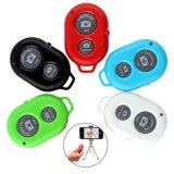 2 Pc Wireless Bluetooth Remote Control Shutter Self-timer iPhone X 8 7 ...