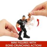 WWE Knuckle Crunchers Action Figures & Accessories, Bone-Crunching ...
