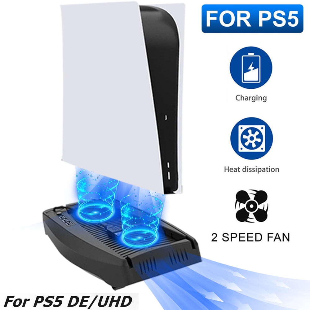 Vertical Stand PS5 Stand with Cooling Fan and Dual Nepal | Ubuy