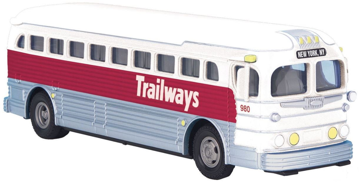 MTH 30-50081 O Trailways Bus - Walmart.com