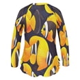 BZSMCE Swimwear Fish Tile Pattern For Long Sleeve One-Piece Swimsuit ...