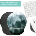 LQCrafK Mouse Pad with Wrist Support, Ergonomic Mouse Pad with Memory ...