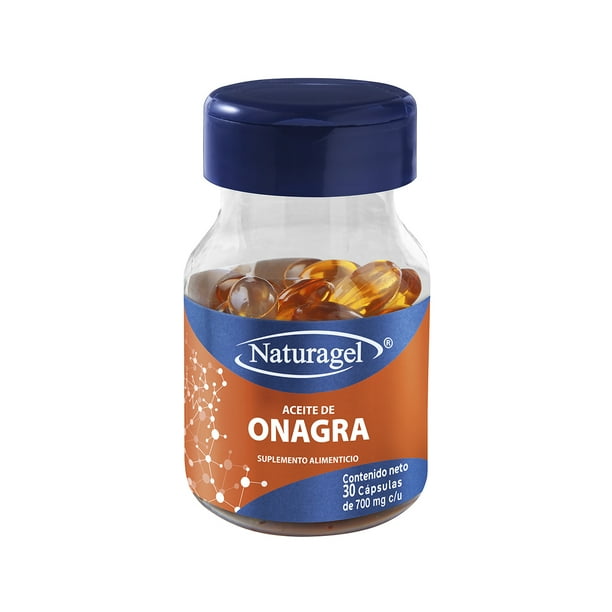 Aceite de Onagra (Prímula) Naturagel | 30 Cápsulas SoftGel | Walmart en ...