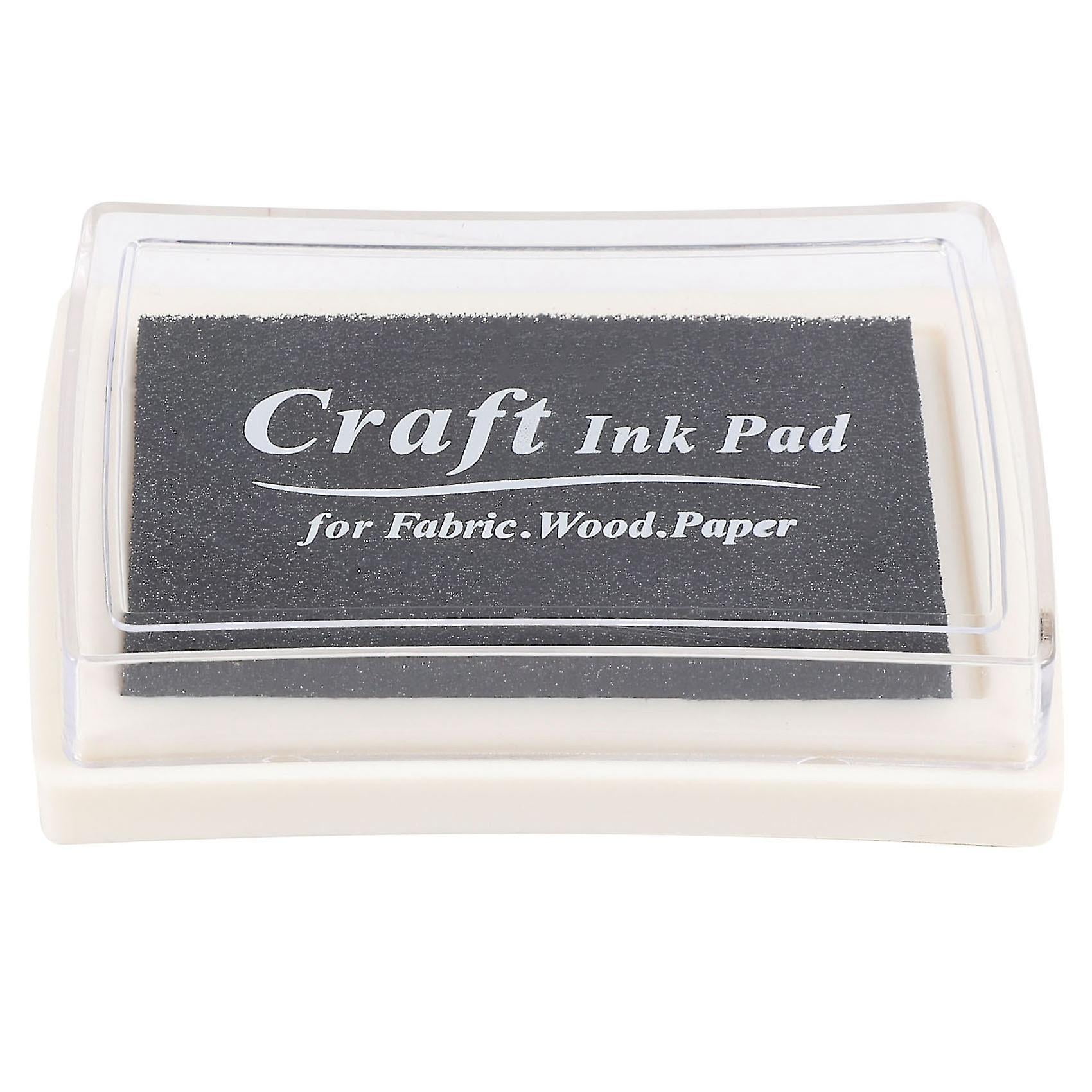 Click here for Yeegool Black Ink Pad Inkpad Rubber Stamp Finger P... prices