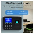 Fingerprint Attendance System Biometric Clock in Machine Employee ...