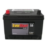 Free Shipping! EverStart Lead Acid Automotive Battery Group Size 58 12V ...