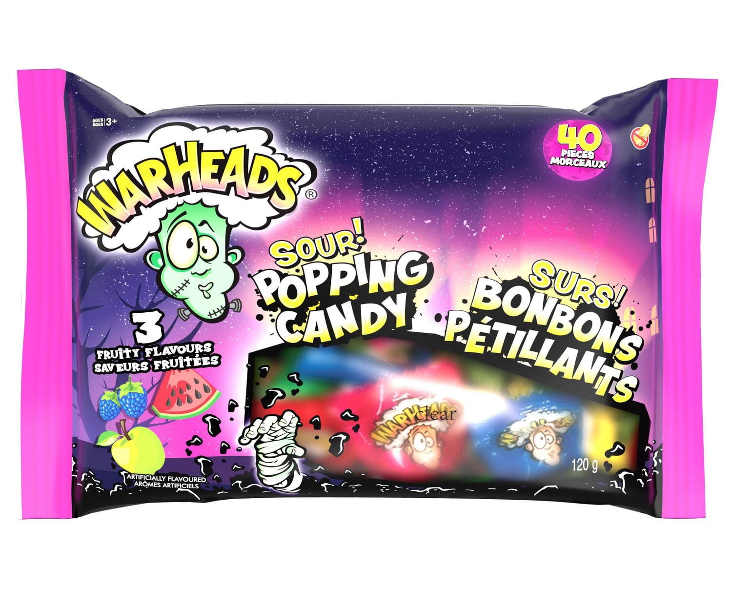 WarHeads Sour Popping Candy, Sour Pops, WarHeads - Walmart.ca