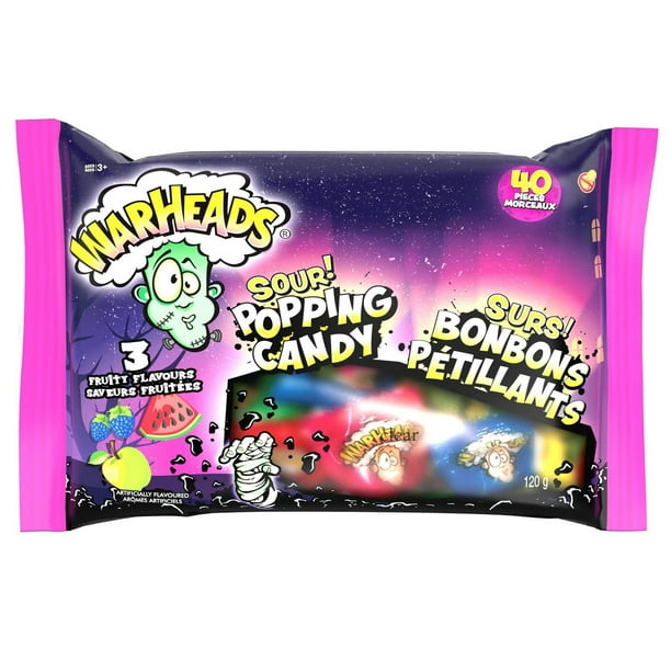 WarHeads Sour Popping Candy, Sour Pops, WarHeads - Walmart.ca