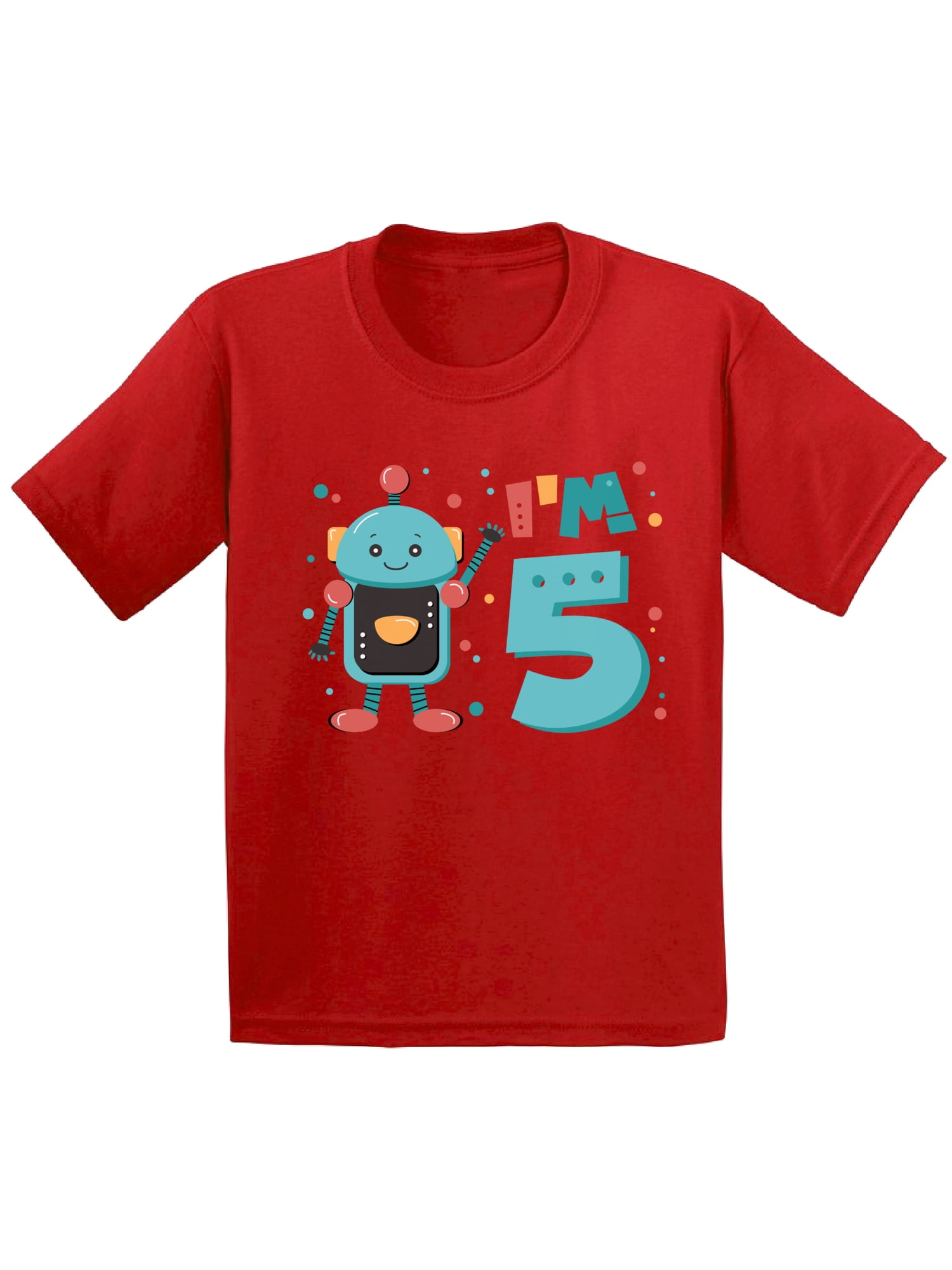 Awkward Styles Awkward Styles 5th Birthday Shirt Cute Robot Birthday Awkward Styles Awkward Styles 5th Birthday Shirt Cute Robot Birthday