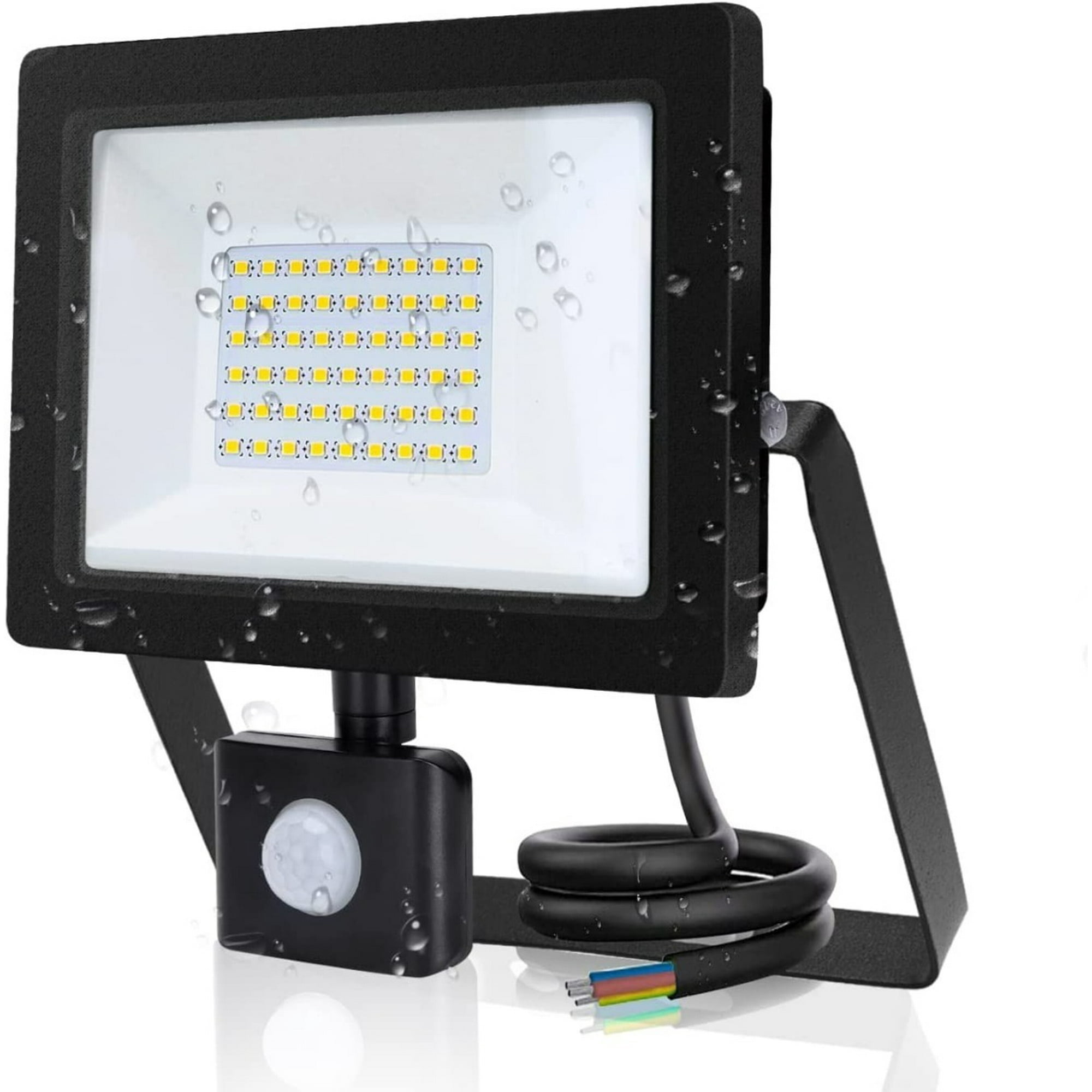 Foco Led Exterior Con Sensor Movimiento 100W Ip66 / 003165 | Knasta Chile Foco Led Exterior Con Sensor Movimiento 100W Ip66 / 003165 | Knasta Chile