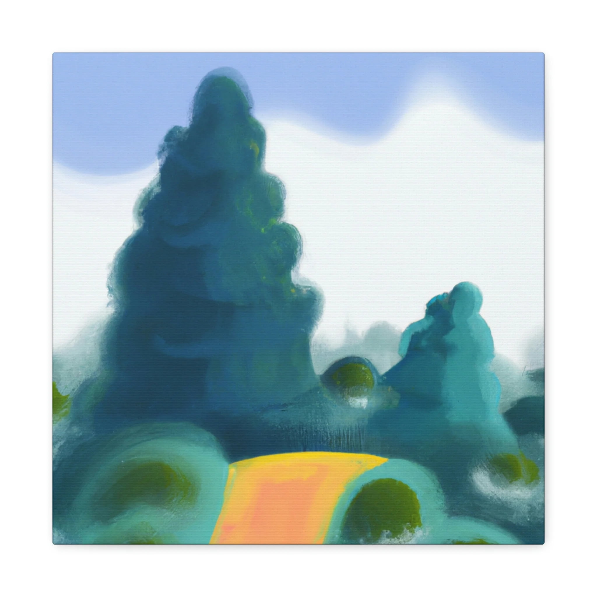 Grand Spruce Splendor - Canvas - Walmart.com