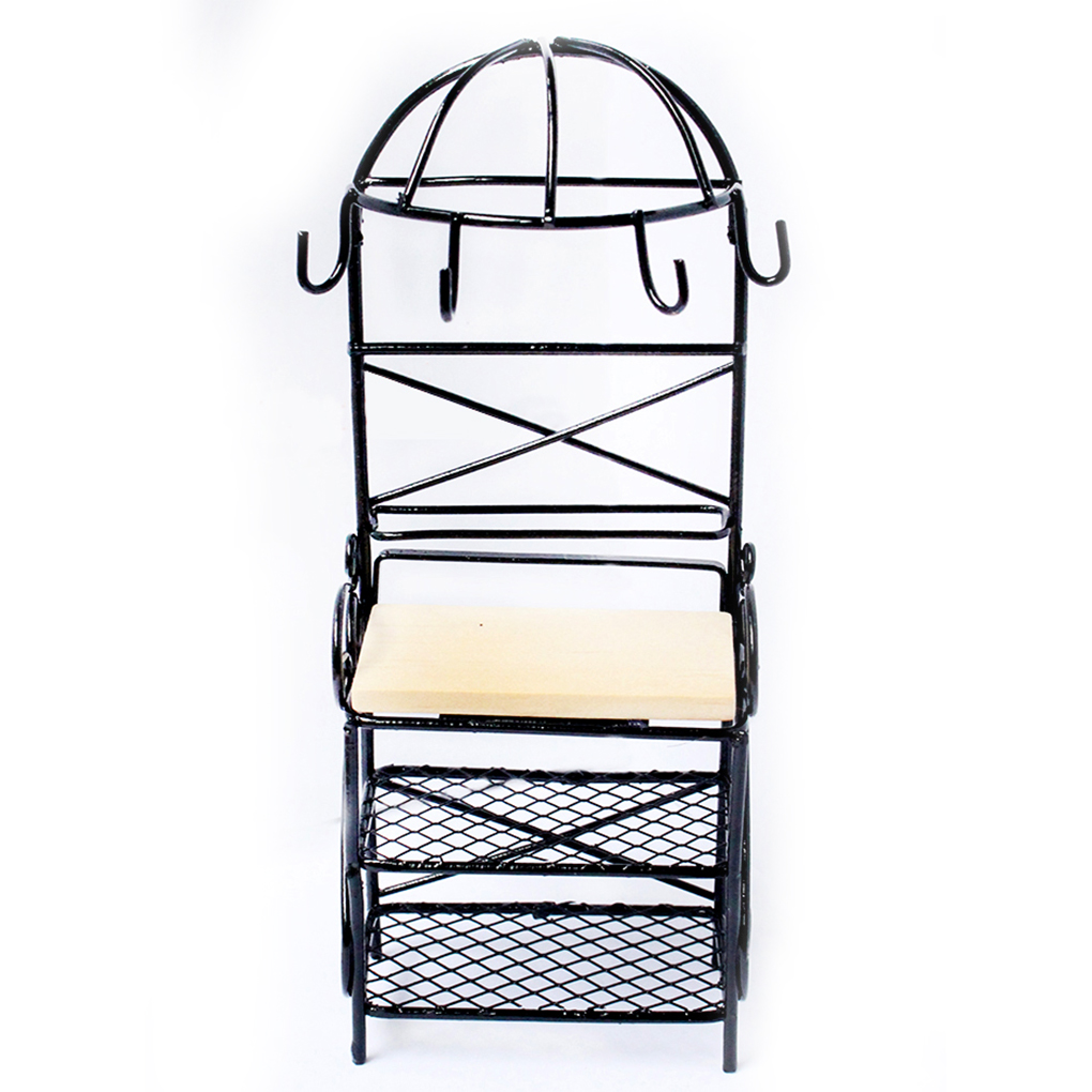 Toma Mini House Rack Realistic Kitchen Model DIY Accessory Landscape ...