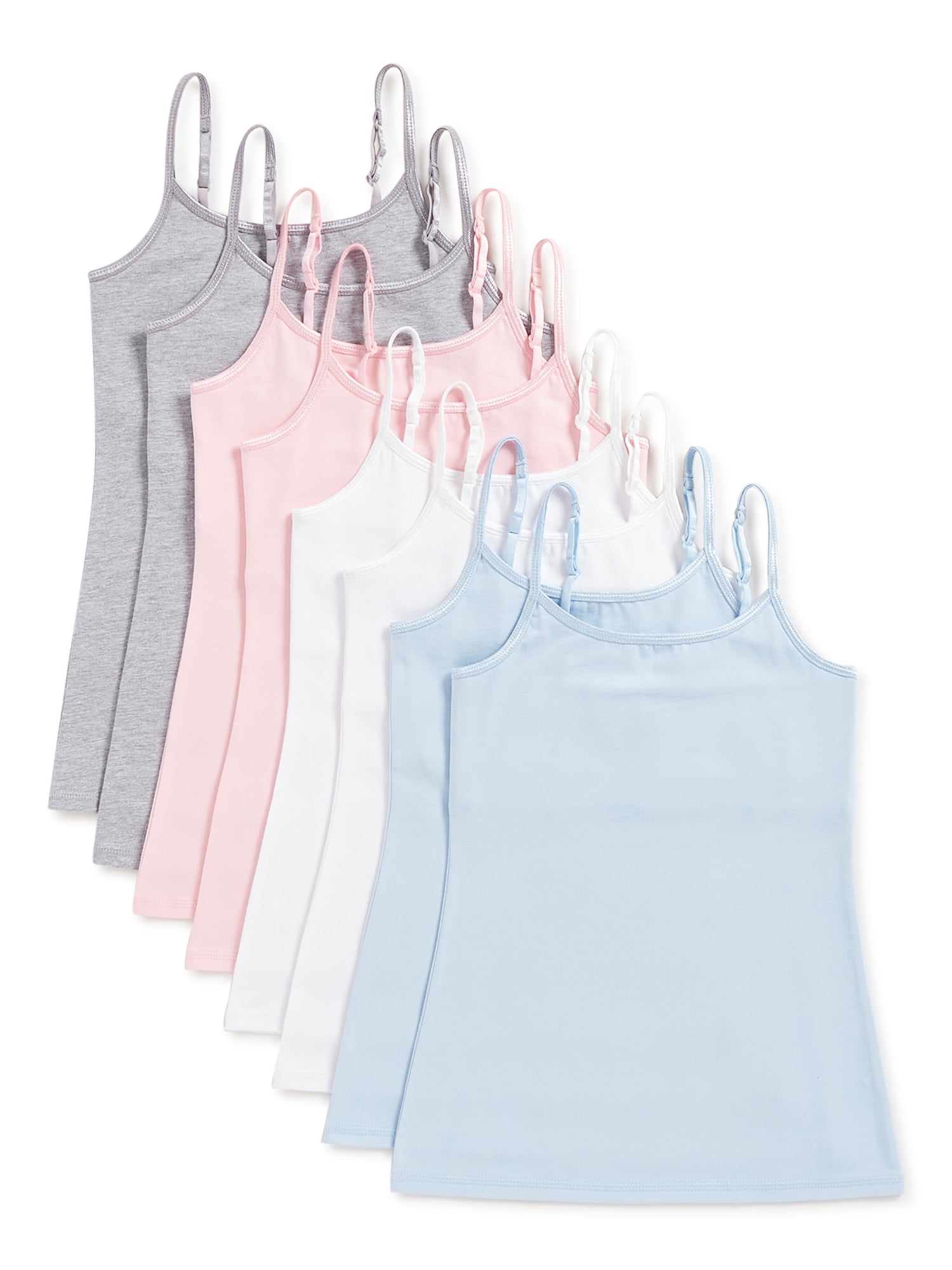 Sweet Princess Girls Camisoles 8-Pack, Sizes 4-16 - Walmart.com