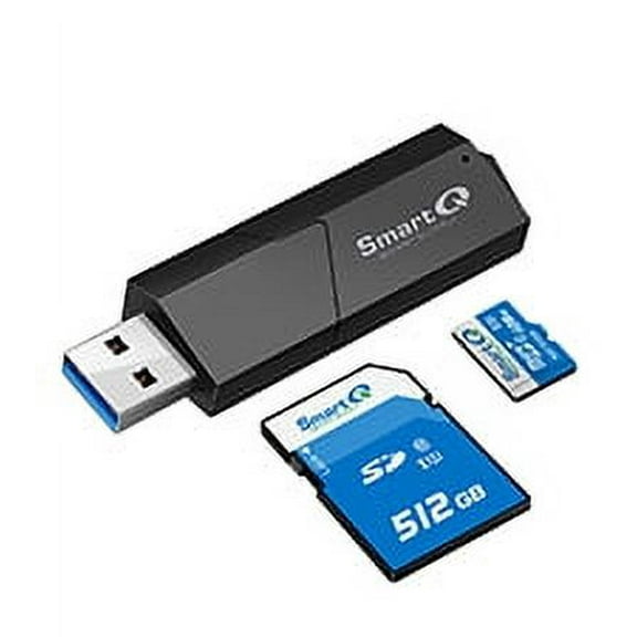 SD Card Reader 7 in 1, USB 3.0 Memory Card Reader/Writer 5Gbps, for SD ...