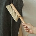 ABCISI Horsehair Hand Brush, Soft Bristles with Beech Wood Handle and ...