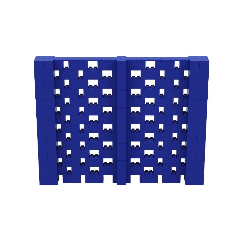 EverBlock 9’ x 7’ Open Stagger Wall Kit | Modular Building Blocks ...