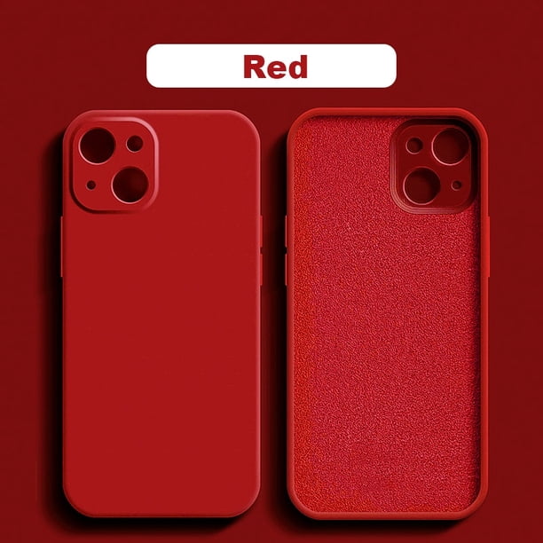 Funda de silicona líquida cuadrada 100wd para iPhone 13 12 11 Pro Max ...