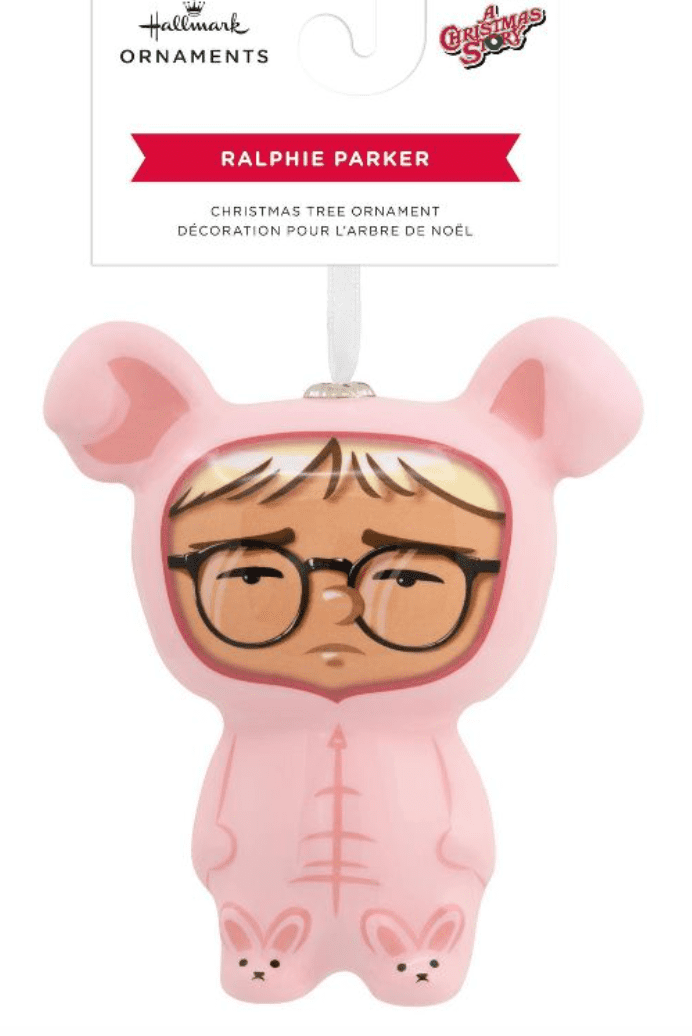 Hallmark A Christmas Story Ralphie in Pink Bunny Suit Decoupage ...