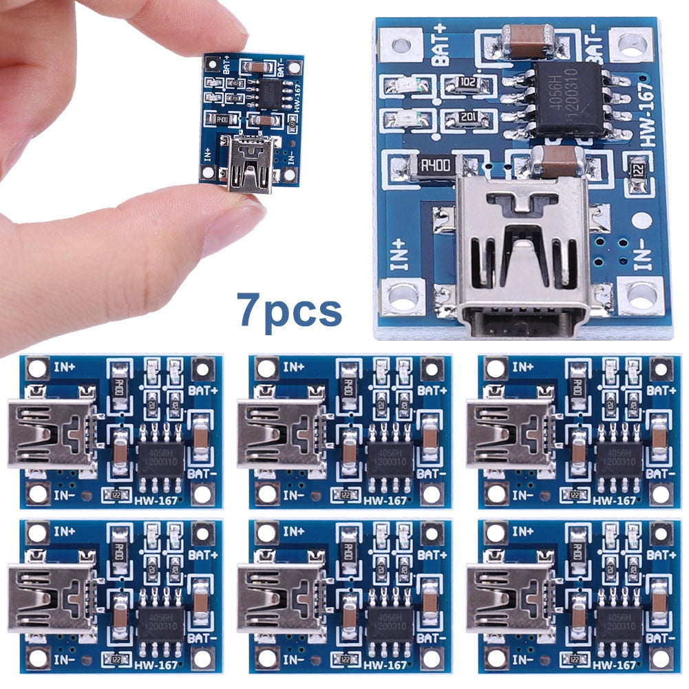 TP4056 1A Placa Carga Batería Módulo Micro USB (1PCS) | Walmart en línea