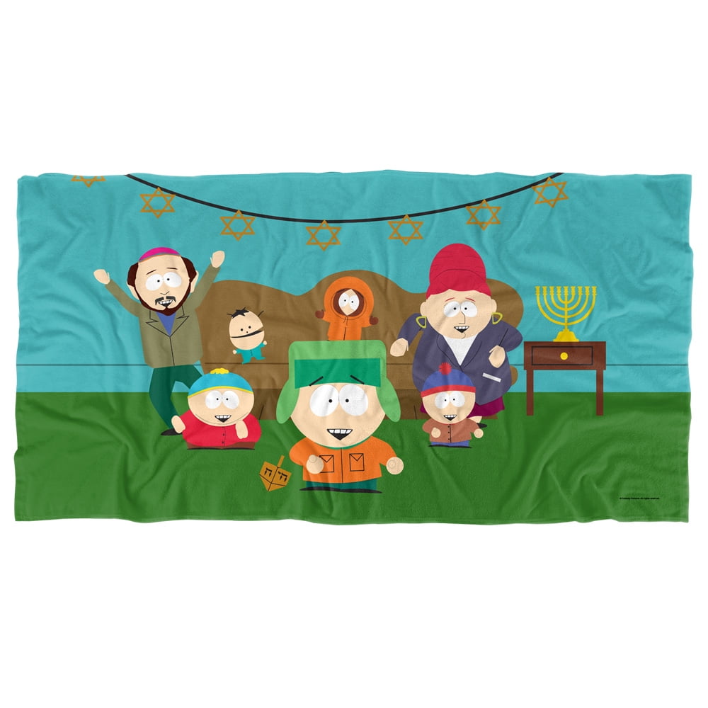 South Park Beach Towel, 30'x60' Kyle Hanukkah Beach Towel - Walmart.com