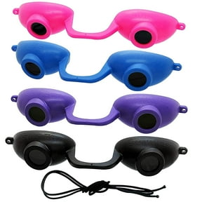 Super Sunnies Tanning Goggles, Flexible Eye Protection with UV Blocking ...