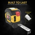 Lexivon LX-201 Digital Laser Tape Measure 130ft/40m AutoLock Backlit ...