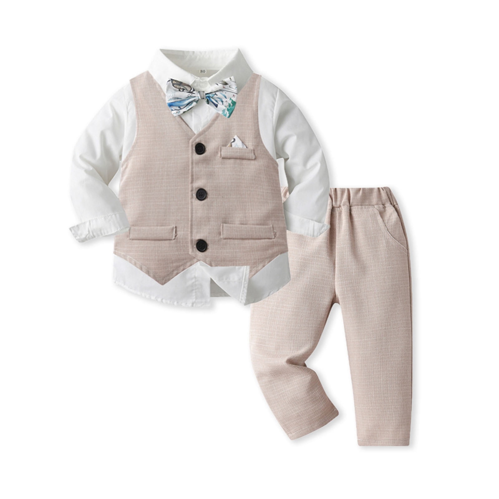 Click here for Huaiyyyy Toddler Dress Up Clothes Bowtie Dress Shi... prices