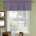 2 Pack Gray Purple Valance for Window Purple Solid Color Background ...