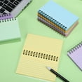 Mutmorningal 10 Pcs Small Notebooks Index Cards Spiral Design Record ...