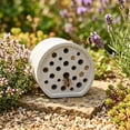 Ceramic Bee House, Solitary Pollinator Nesting Habitat House, Mason Bee ...