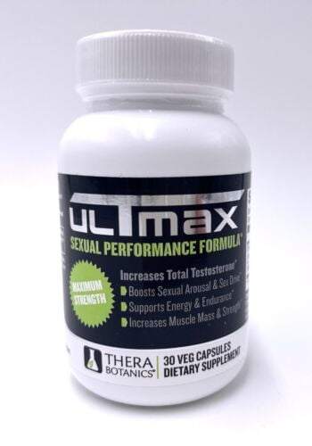 Thera Botanics Ultmax Supplement - 30 Capsules - 1 Month Supply ...