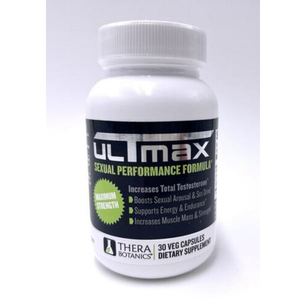 Thera Botanics Ultmax Supplement - 30 Capsules - 1 Month Supply ...