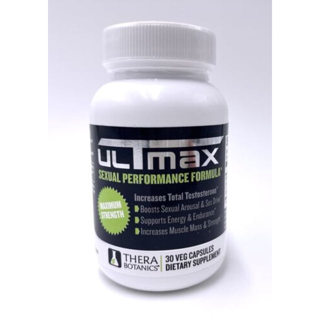 Thera Botanics Ultmax Supplement - 30 Capsules - 1 Month Supply ...