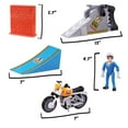 Stuntman Stu Nitro Boost Stunt Bike Play Vehicle by Playmates Toys ...