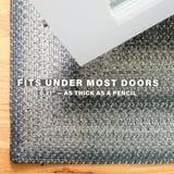 Homespice Flint Hill Country Braided Rugs 6x9' Perfect Dark Gray Rustic ...