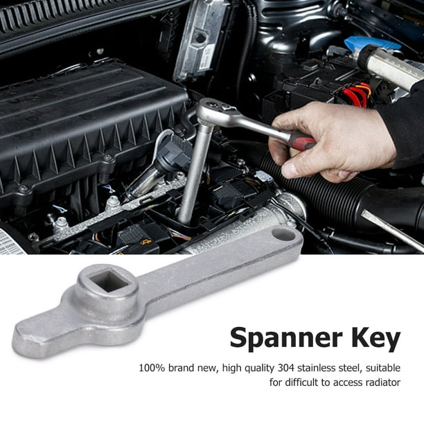 TB&W Stainless Steel Heating Bleed Key 5mm Hole Core Cross Square Keys Wrench Tools - Walmart.ca