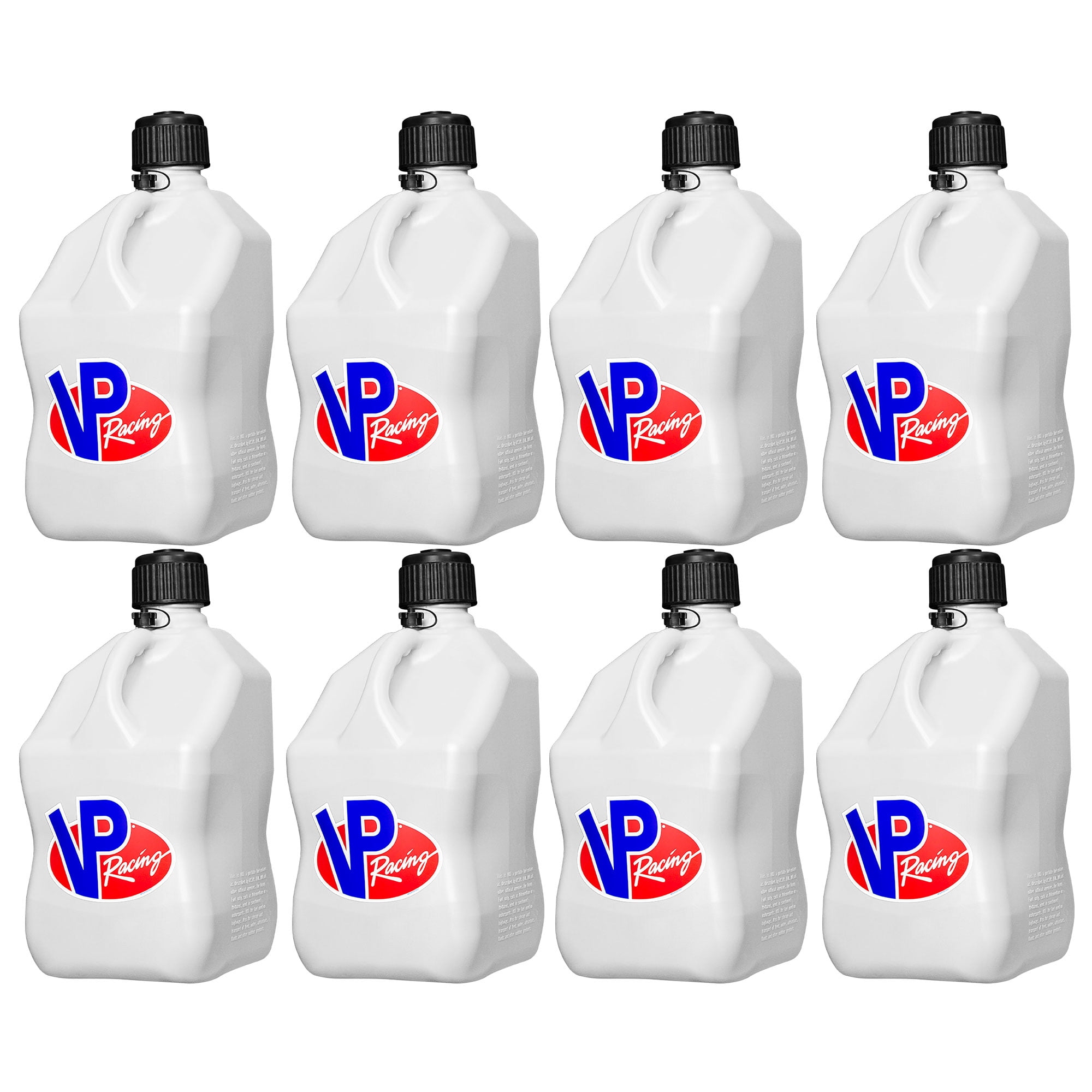 VP Racing 5.5 Gal Motorsport Racing Container Utility Jug, White (8 ...