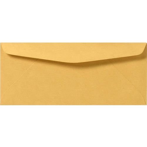 #11 Regular Envelopes (4 1/2 x 10 3/8) - 24lb. Brown Kraft (250 Qty ...