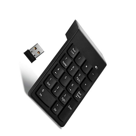 Justharion Wireless Numeric Keyboard 18 Keys Keypad Office Tablet ...