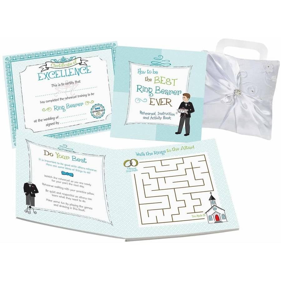 Ring Bearer Activity Book - Walmart.com