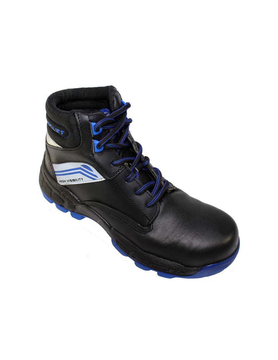 BOTAS INDUSTRIALES LEON HOMBRE CABALLERO NEGRO POLIPIEL STRONG 0384 ...