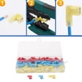 Electrical Crimping Terminals Set 80Pcs 90 Degree Spade Connectors ...