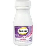 Caltrate Calcium Supplement, Bone Strength and Flexibility, 150 Mini ...