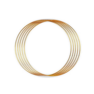Metal Gold Rings (12 inch, 1 Pack) - Walmart.com