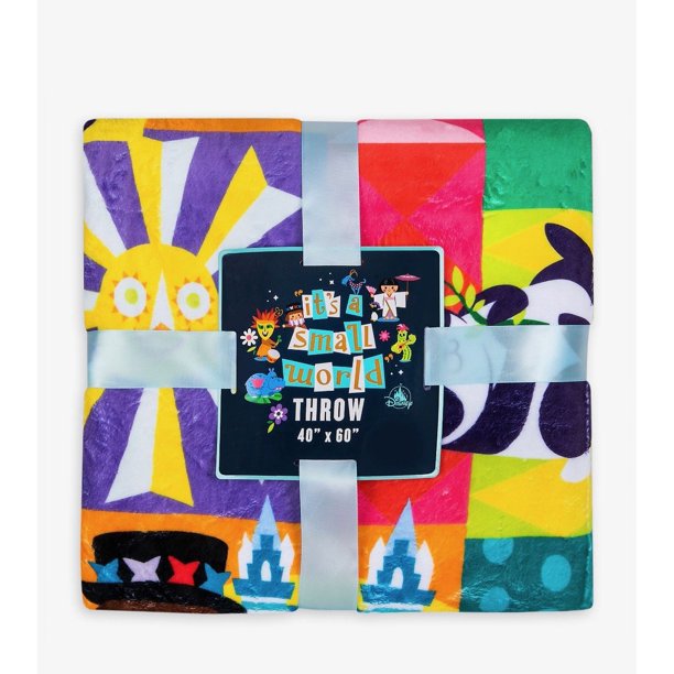 Disney Parks It's a Small World Throw New with Tag - Walmart.com