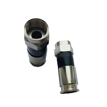 Ideal Compression Rg59 F Connector Reg/tri/quad - Walmart.com