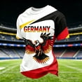2026 Soccer Game Shirts for Women National Soccer Fan Shirts with Eagle ...